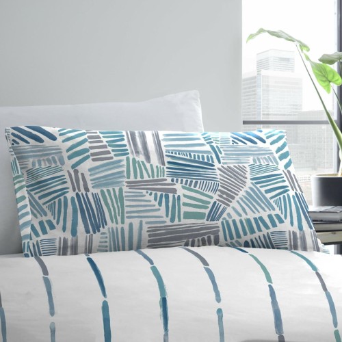Mona Blue Quilt Cover Set
